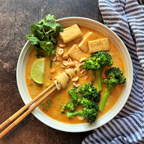 Easy Vegan Pumpkin Laksa - In-Fused Living: The fusion veggie food blog